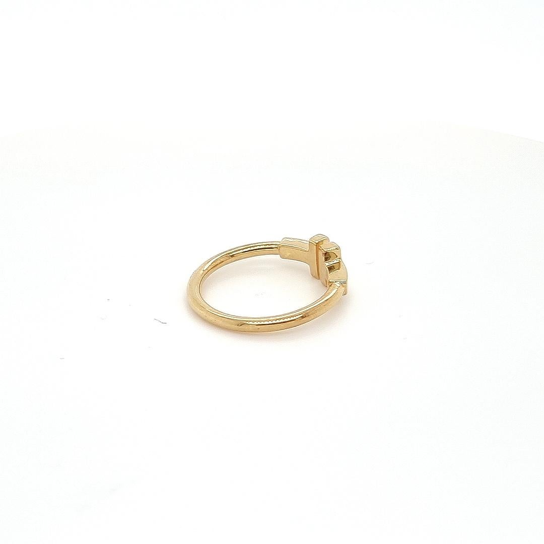 Tiffany and Co T Wire Ring at 1stDibs