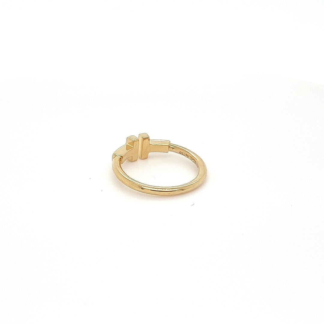 Tiffany and Co T Wire Ring at 1stDibs