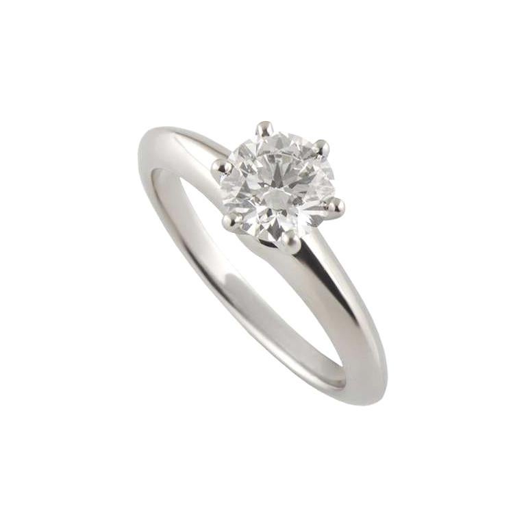 Tiffany and Co. the Tiffany Setting Diamond Solitaire Engagement Ring 1 ...