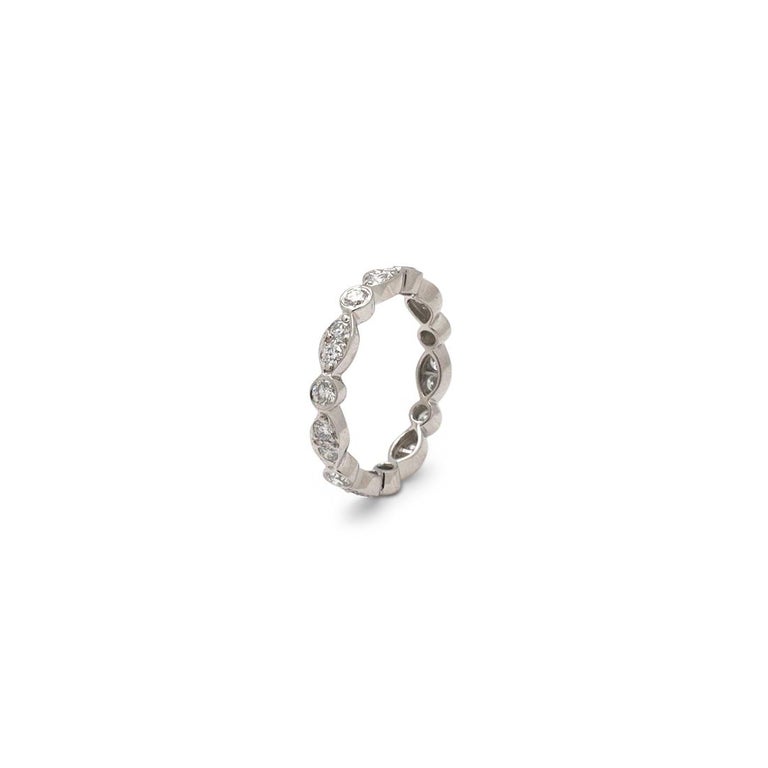 Tiffany and Co. Tiffany Jazz Platinum Diamond Ring at 1stDibs | tiffany ...