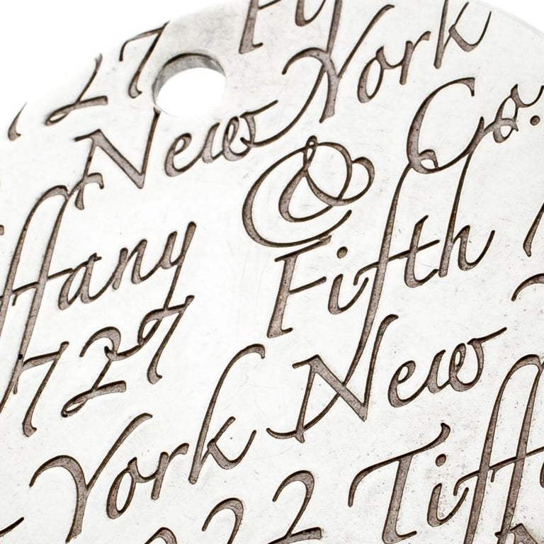 Tiffany and Co. Tiffany Notes Fifth Avenue New York Engraved Circular ...