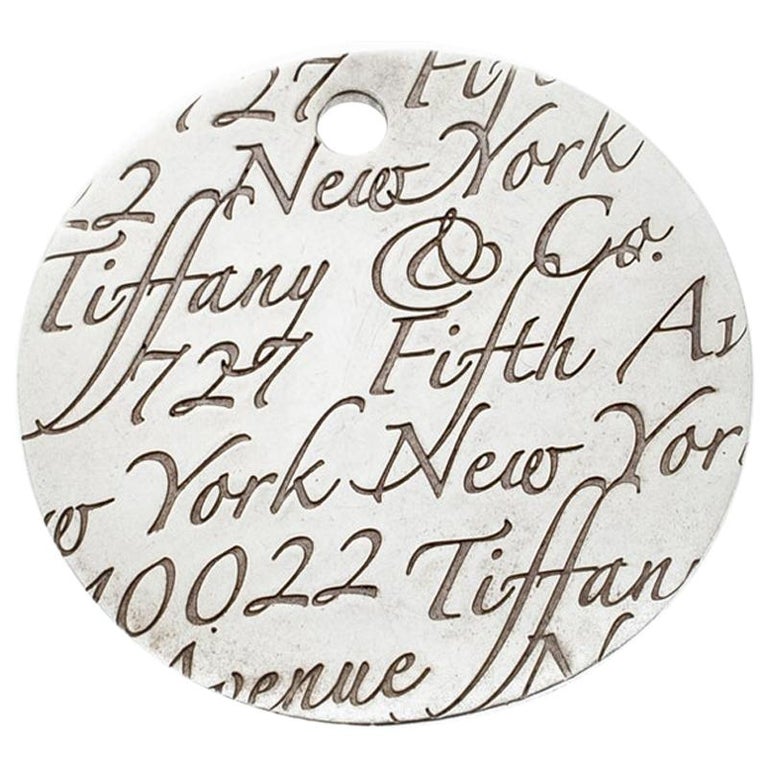 Tiffany and Co. Tiffany Notes Fifth Avenue New York Engraved Circular ...