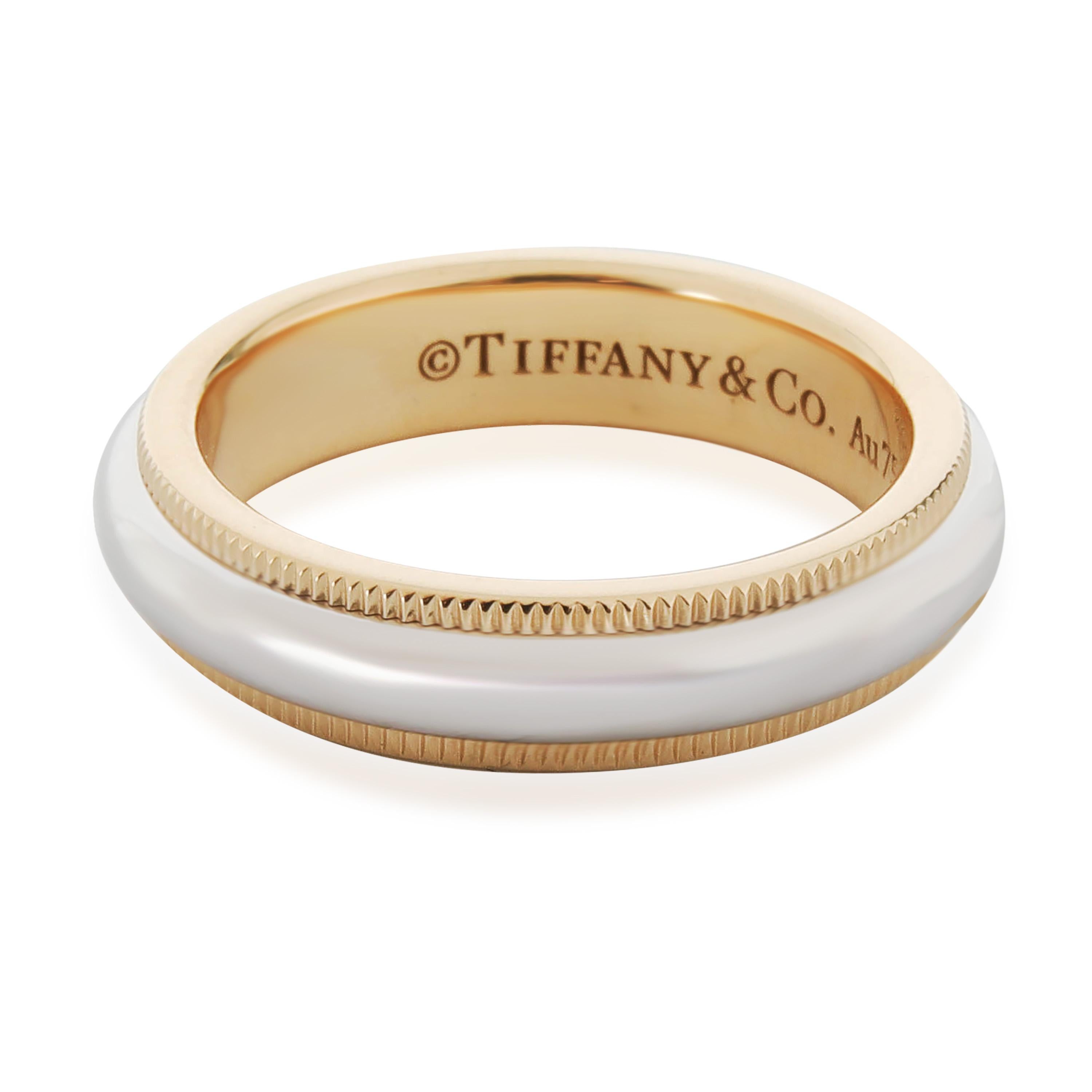 Tiffany and Co. Tiffany Together Wedding Band in 18k and 950 Yellow ...