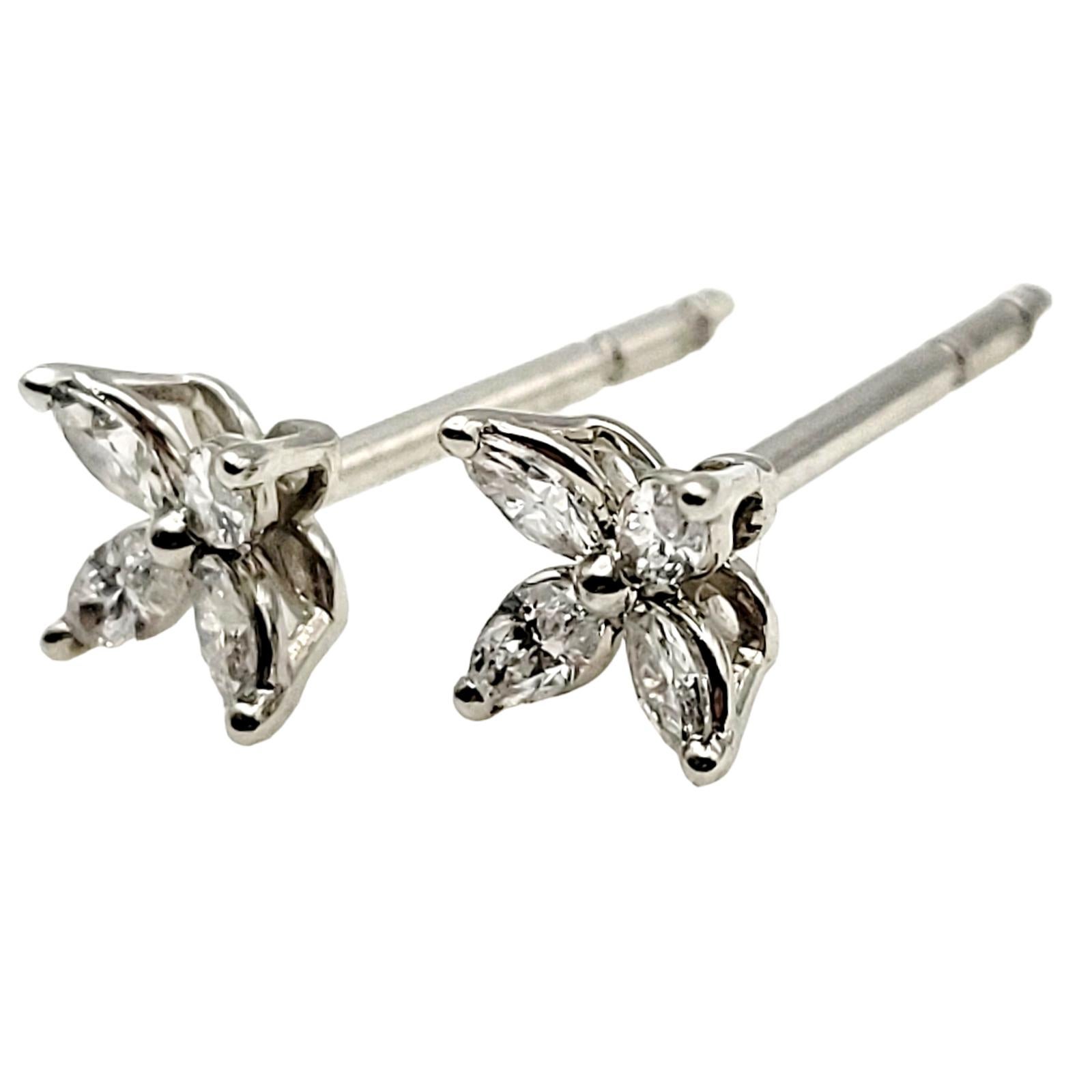 Tiffany and Co. Victoria Mini .19 Carats Diamond Stud Earrings in ...