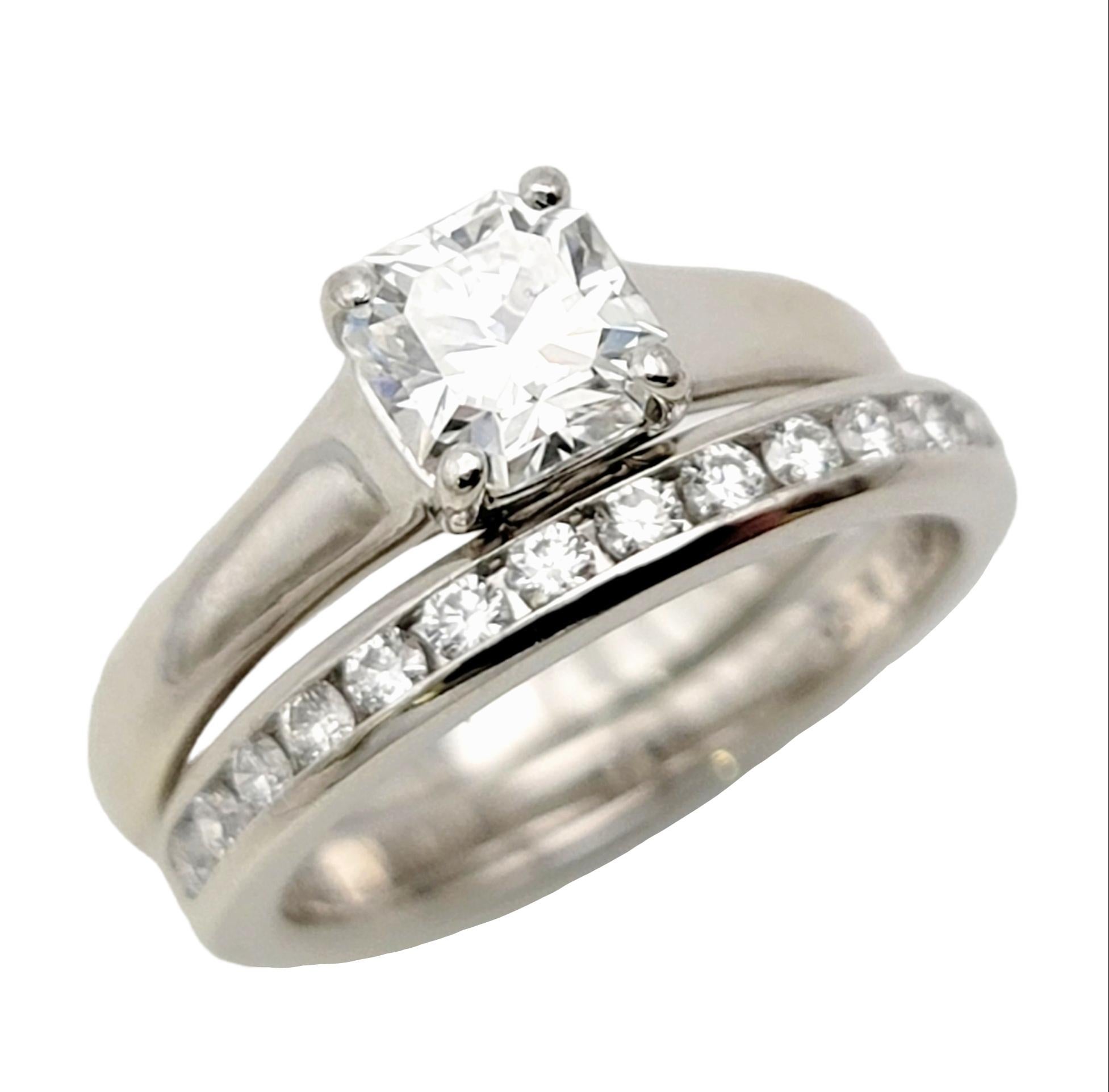 Tiffany and Co. Vintage .66 Lucida Solitaire Platinum Engagement Ring ...