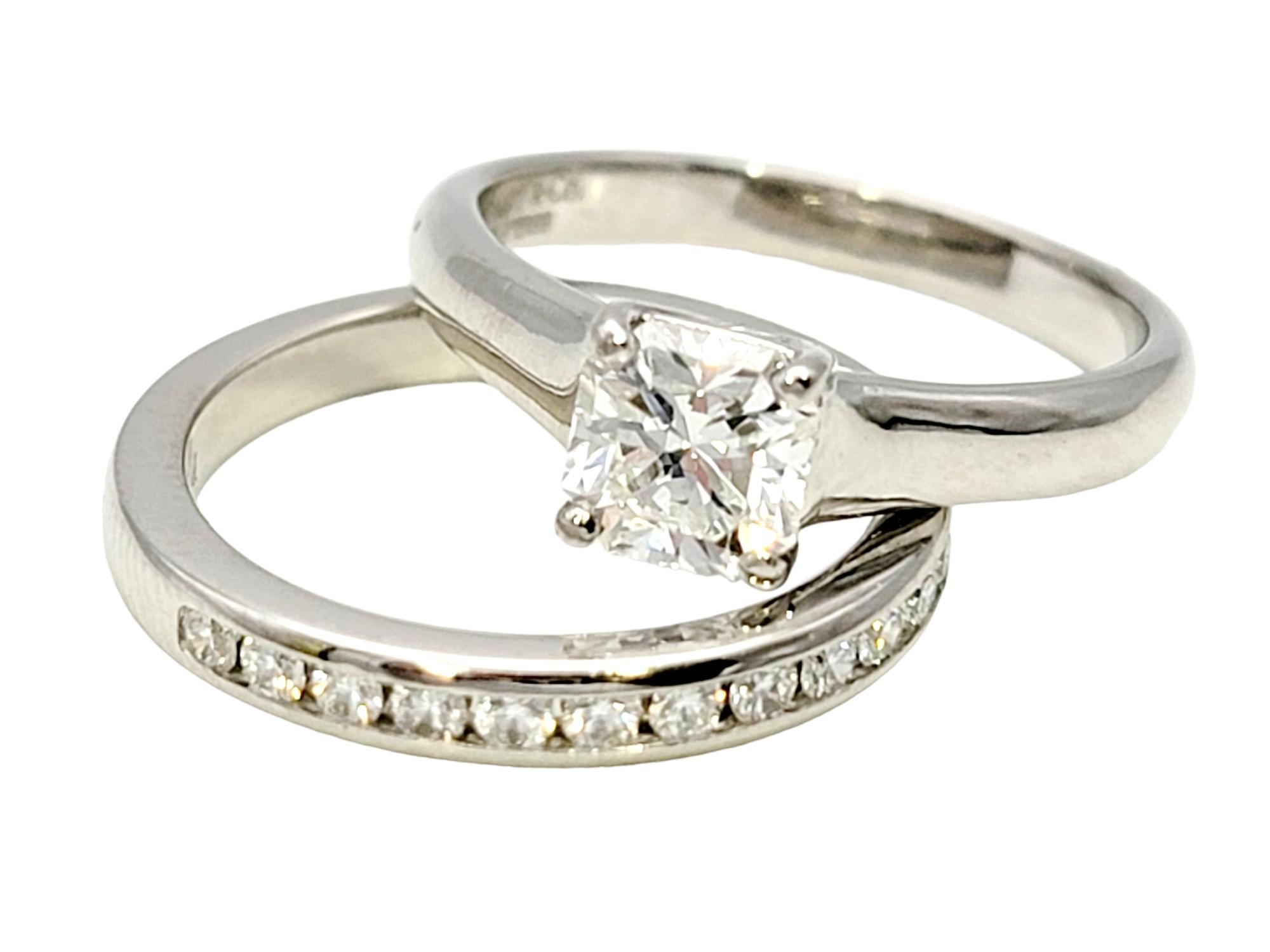 Tiffany and Co. Vintage .66 Lucida Solitaire Platinum Engagement Ring ...