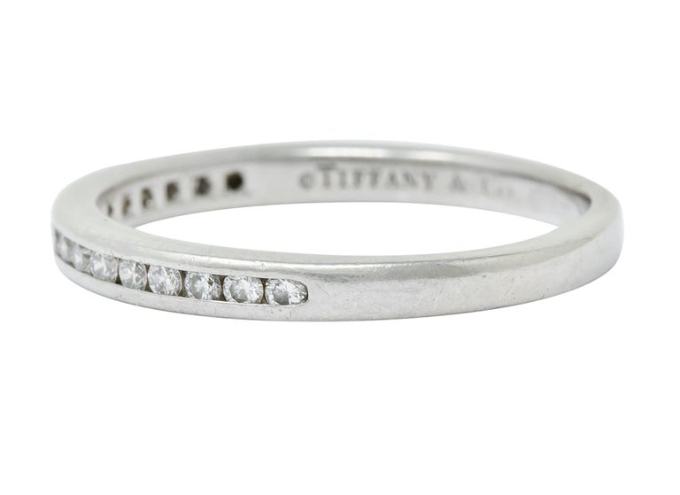 Tiffany and Co. Vintage Diamond Anniversary Stacking Band Ring at ...