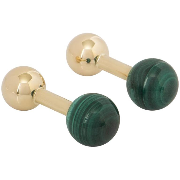 Tiffany and Co. France Gold Ball and Claw Cufflinks at 1stDibs