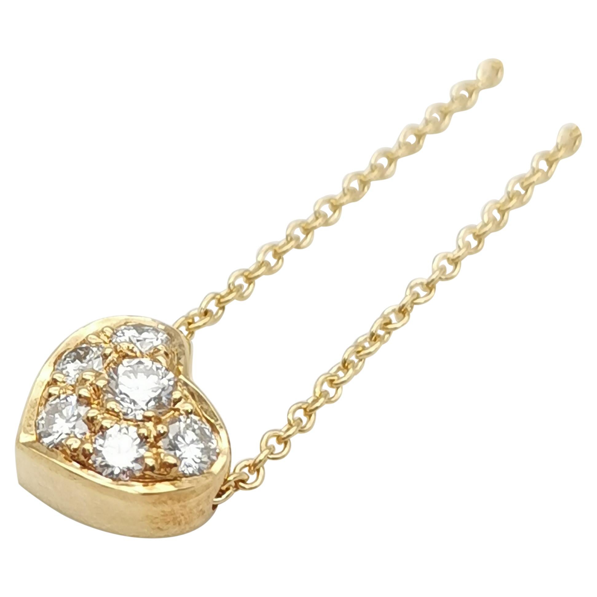 Tiffany and Co. Diamond Pave Yellow and White Gold Collar Necklace at ...
