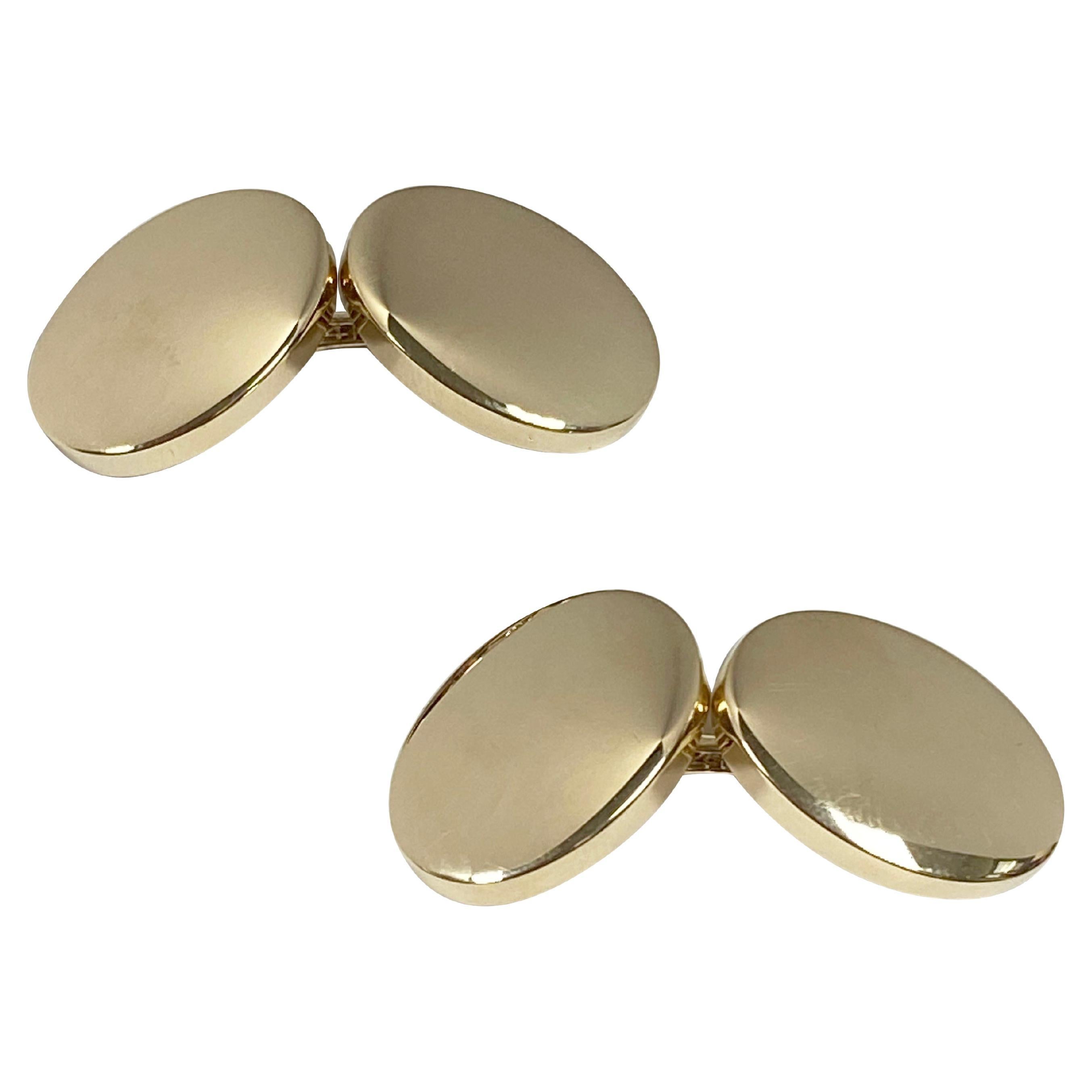 TIFFANY and Co. 1950s Yellow Gold Blazer Buttons at 1stDibs
