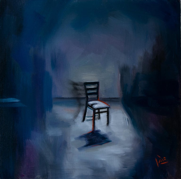 Tiffany Dae - "Depress", Oil Painting at 1stDibs