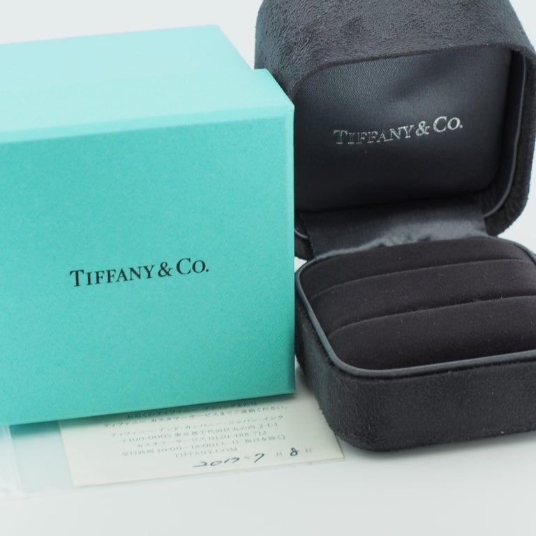 Tiffany and Co. Etoile 10 Diamonds Band Ring Rose Gold For Sale at 1stDibs