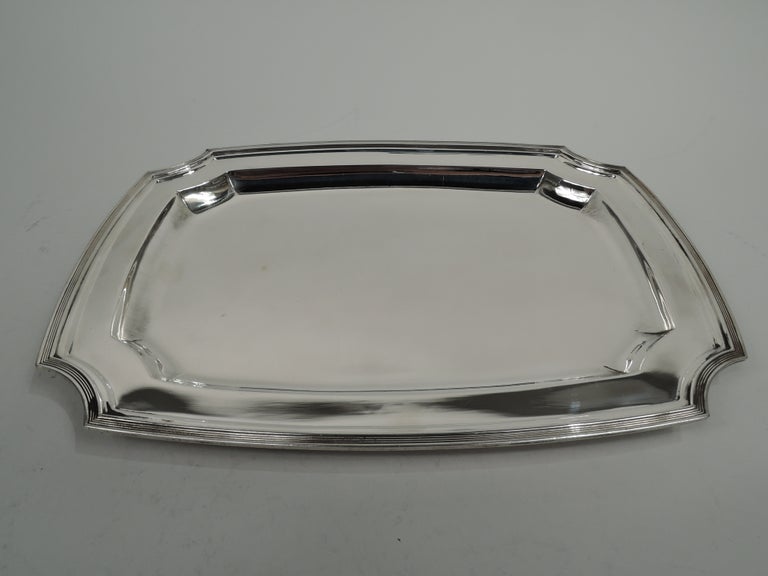 Tiffany Hampton American Art Deco Sterling Silver Serving Tray For Sale ...