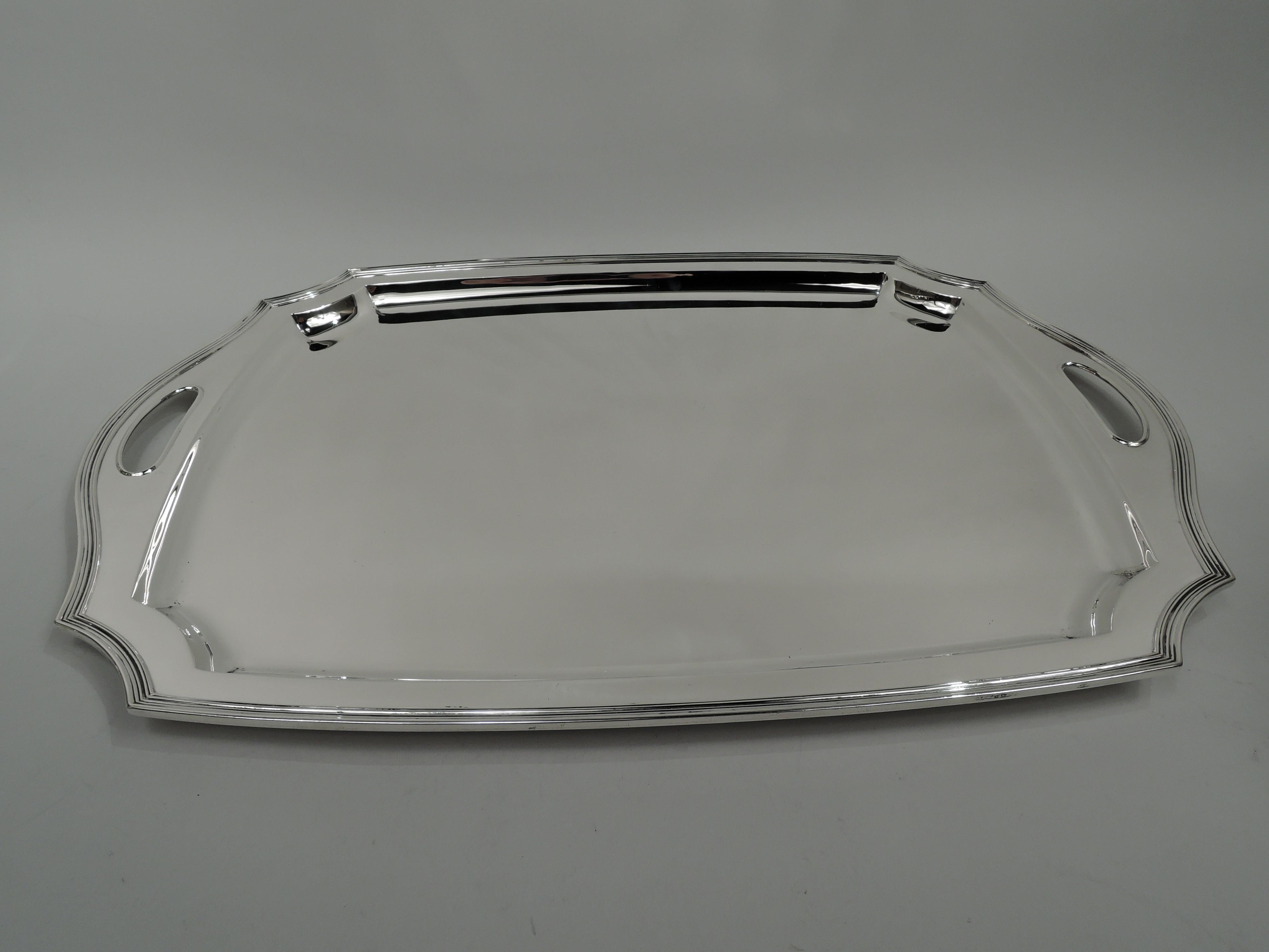 Tiffany Hampton Art Deco Sterling Silver Coffee and Tea Set on Tray For ...