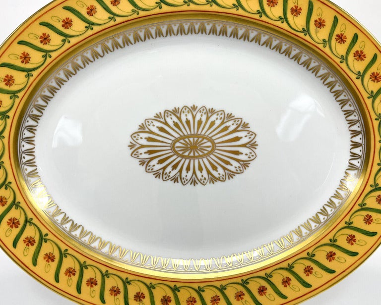 Tiffany Le Tallec Private Stock Porcelain Oval Serving Tray in ...