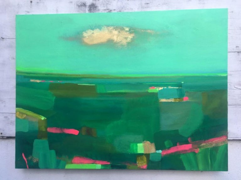 Tiffany Lynch - Allure Of Gold Sky, Tiffany Lynch, Original Abstract ...