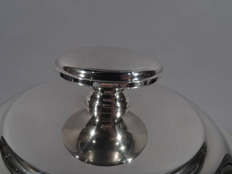 Tiffany Mid-Century Modern Ice Bucket with Elsa Peretti Tongs For Sale ...