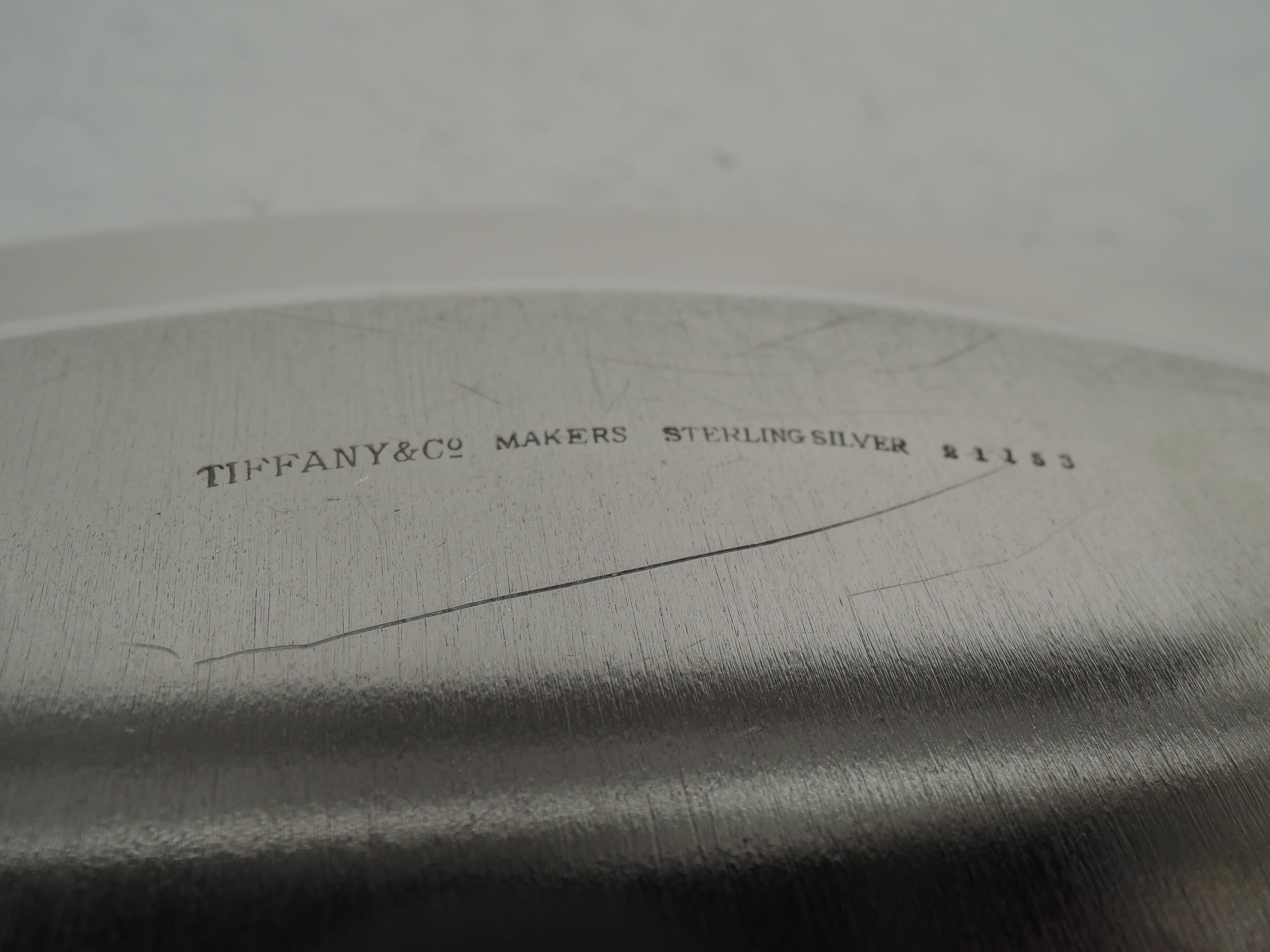 Tiffany Modern Sterling Silver Classic 12-Inch Serving Tray For Sale at ...