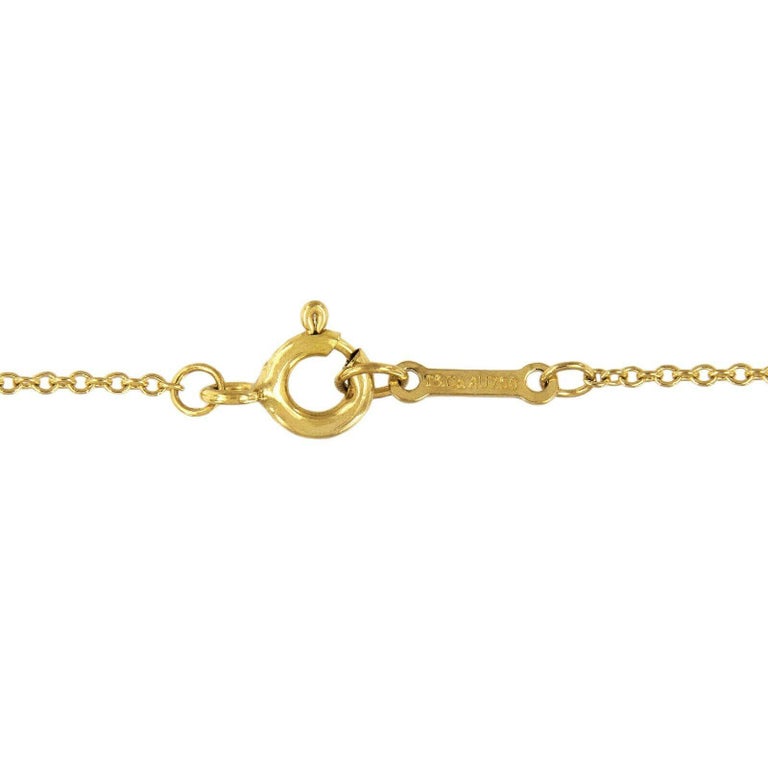 Tiffany and Co. Paloma Picasso Gold Amethyst Drop Pendant Necklace at ...