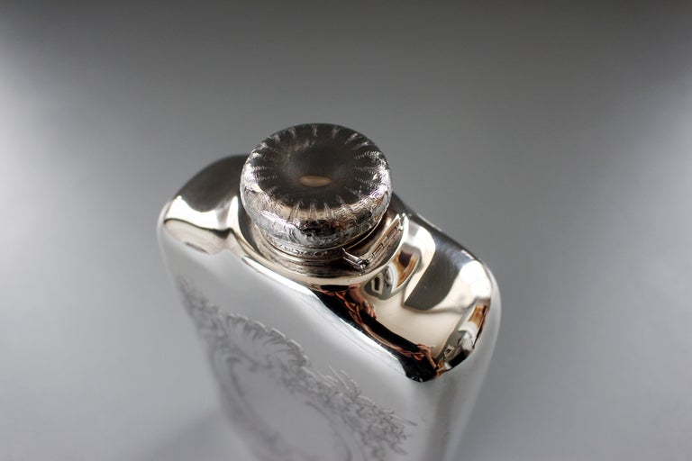 Tiffany Silver Spirit Flask For Sale at 1stDibs