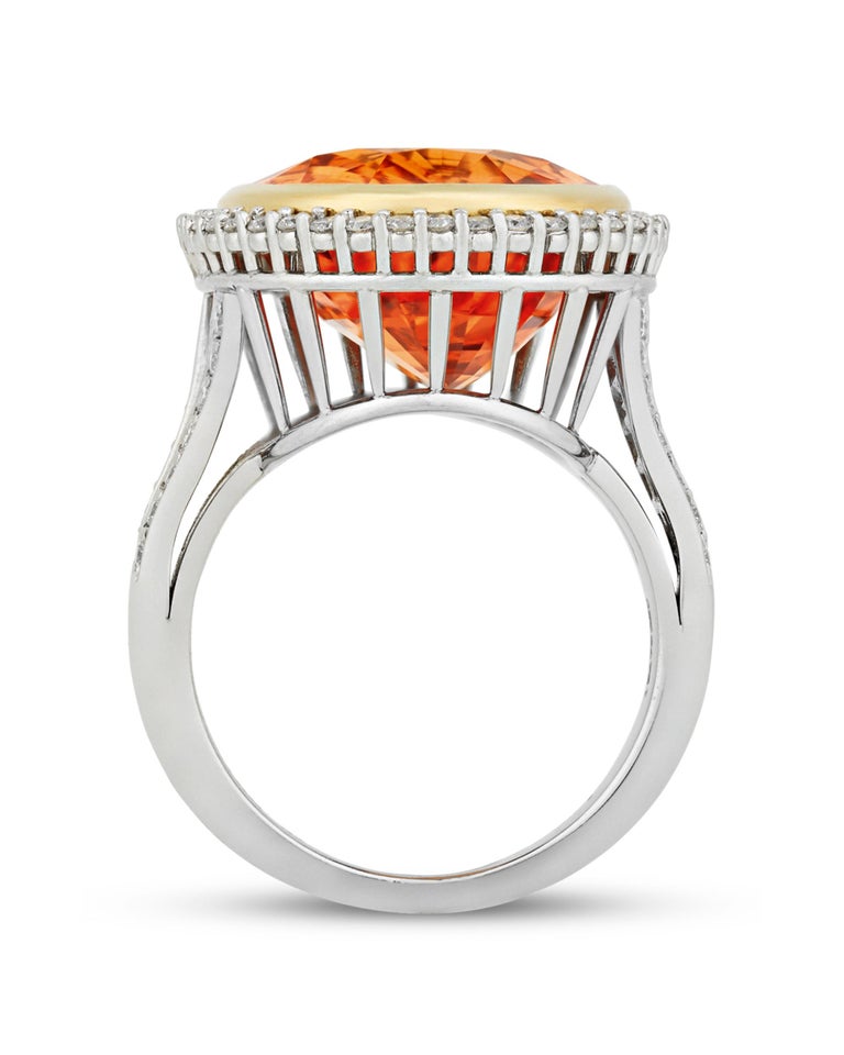 Tiffany and Co. Spessartite Garnet ring, 12 Carat at 1stDibs | mandarin ...