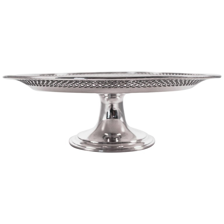 Tiffany Sterling Cake Plate at 1stDibs | tiffany cake plate, sterling ...