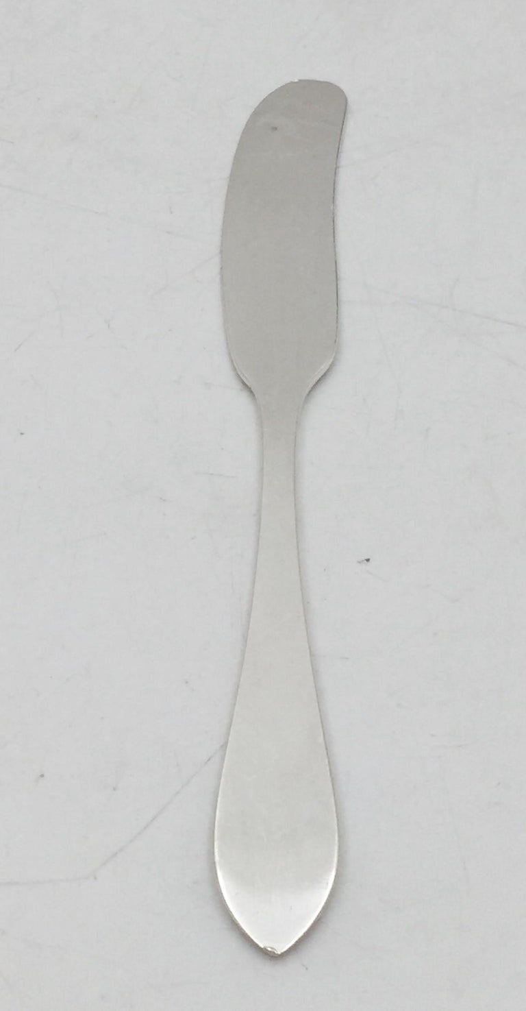 Tiffany Sterling Silver 1923 79-Piece Flatware Set in Faneuil Pattern ...
