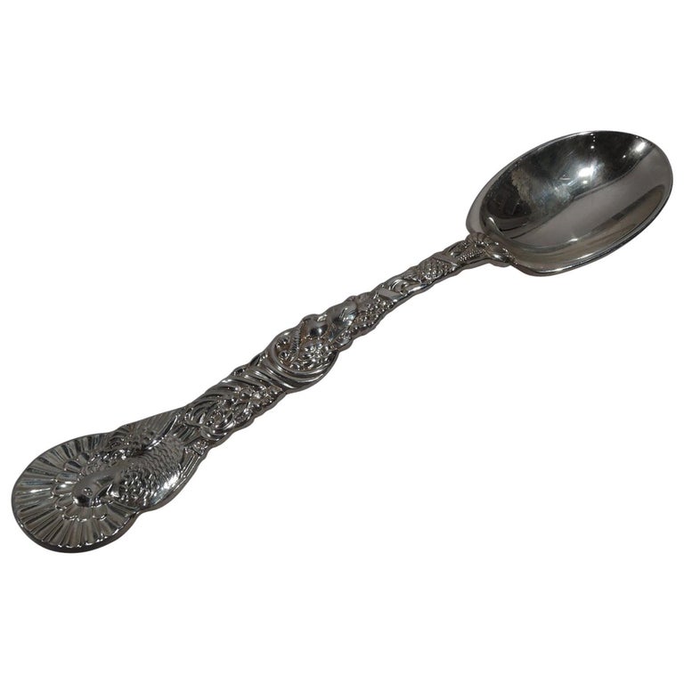 Tiffany Sterling Silver Thanksgiving Turkey Serving Spoon For Sale at ...