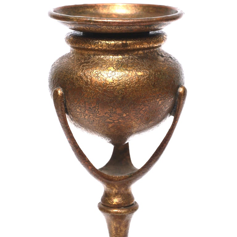 Tiffany Studios Gilt Bronze Puddle Candlesticks at 1stDibs | tiffany ...