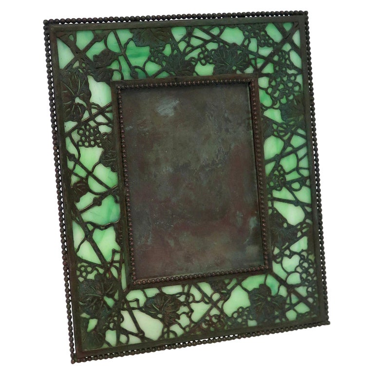 Tiffany Studios Grapevine Motif Photo Frame at 1stDibs