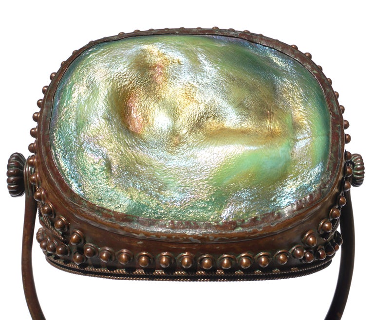 Tiffany Studios Jeweled Turtle Back Table Lamp at 1stDibs | tiffany ...