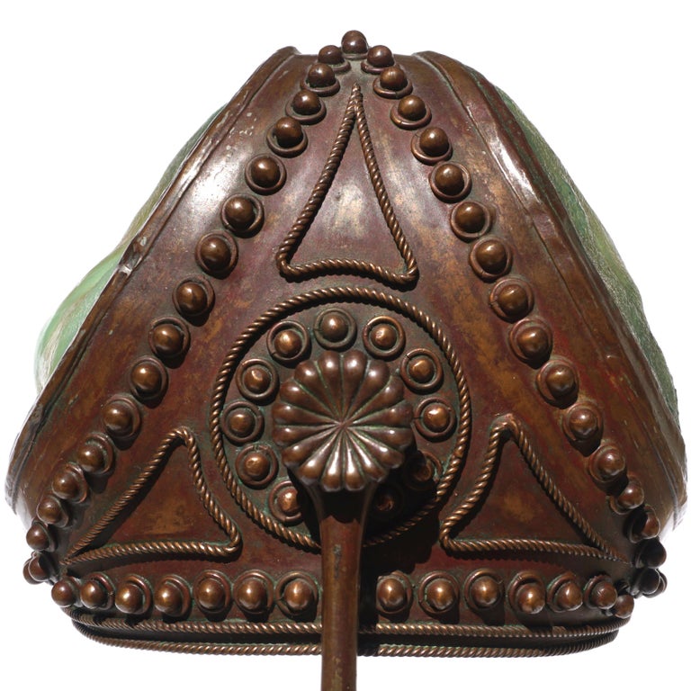 Tiffany Studios Jeweled Turtle Back Table Lamp at 1stDibs | tiffany ...