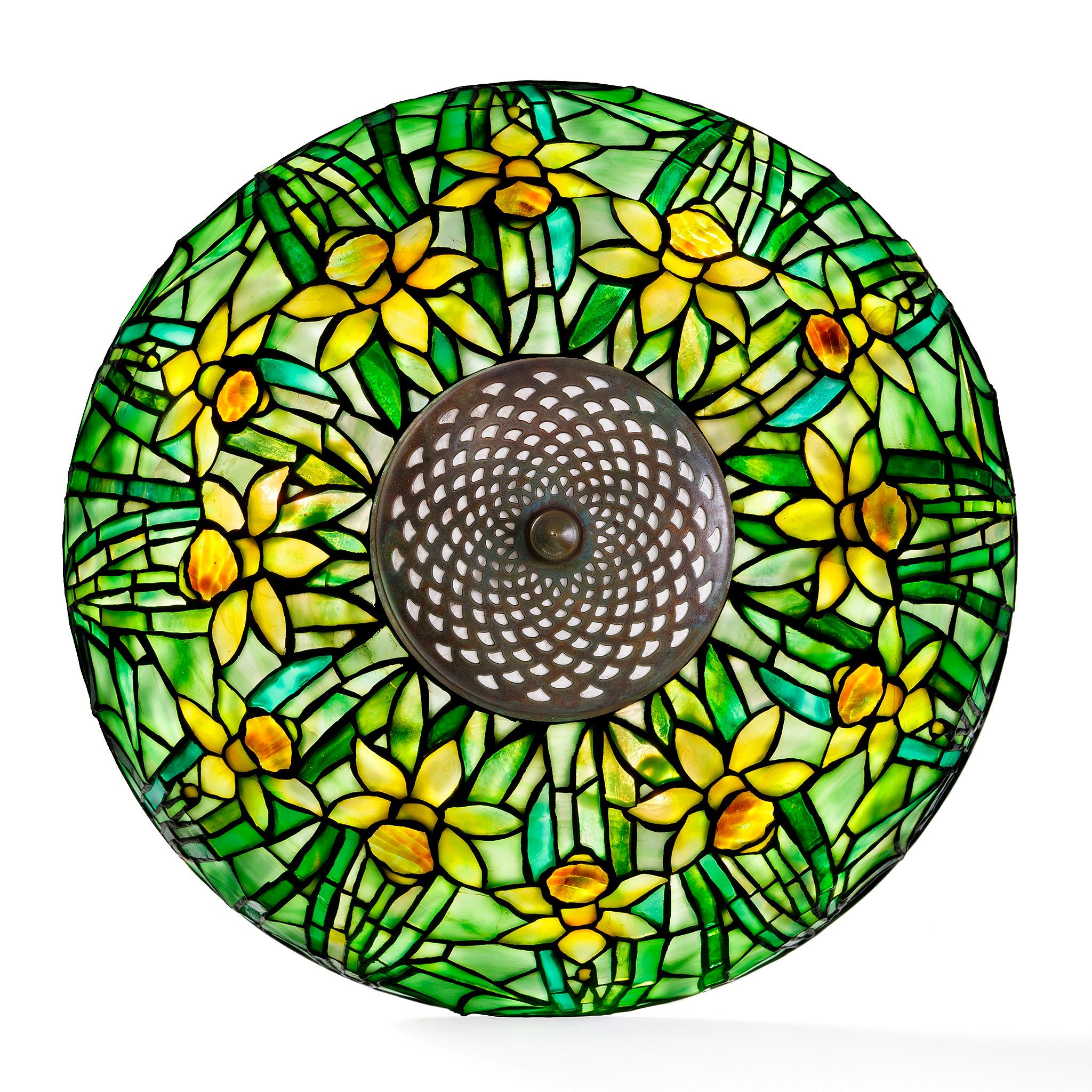 Tiffany Studios New York "Daffodil" Table Lamp For Sale at 1stDibs