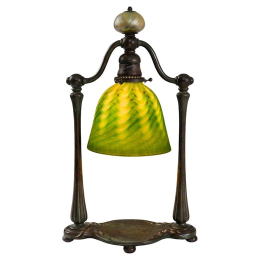 Rare Tiffany Studios “Jade Ring” Table Lamp For Sale at 1stDibs ...