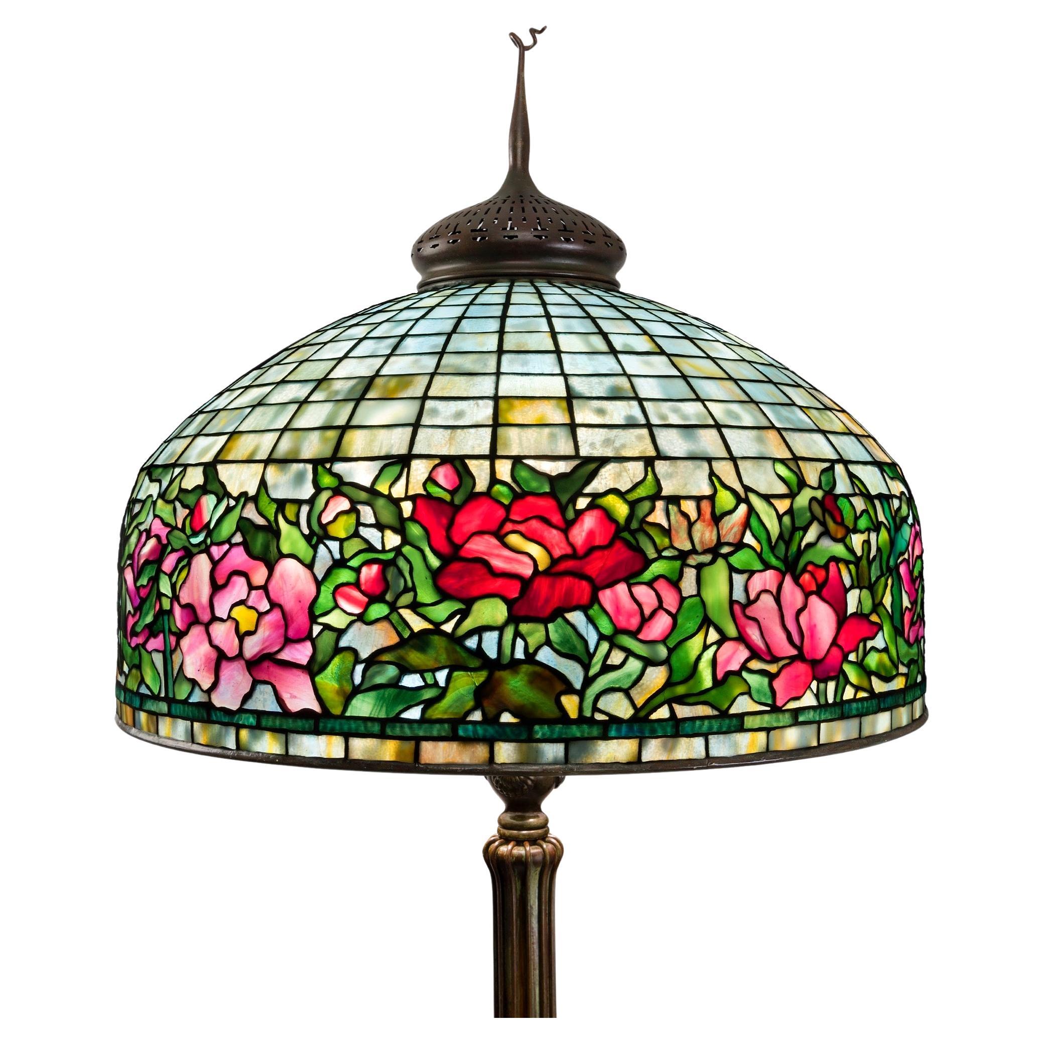 Tiffany Studios Curtain Border Floor Lamp at 1stDibs