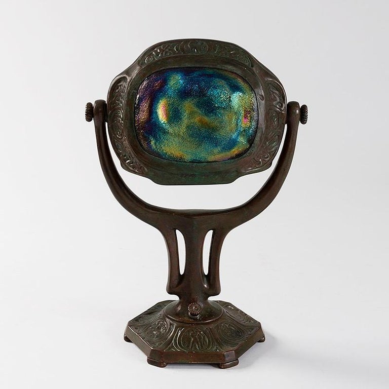 Tiffany Studios New York "Zodiac Turtleback" Desk Lamp at 1stDibs ...