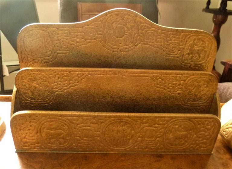 Tiffany Studios Ten-Piece "Zodiac" Desk Set at 1stDibs