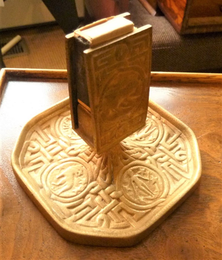 Tiffany Studios Ten-Piece "Zodiac" Desk Set at 1stDibs