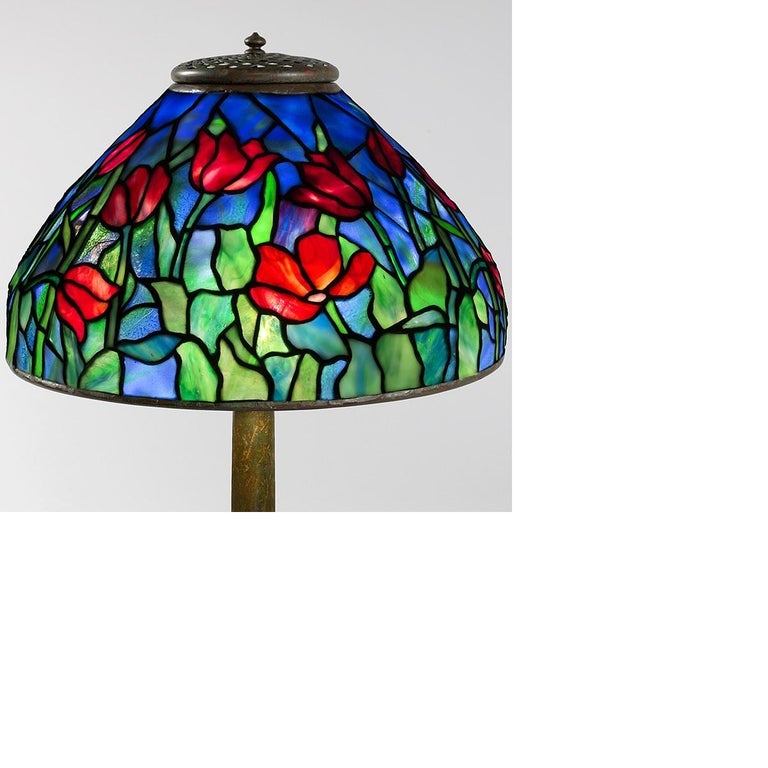 Tiffany Studios "Tulip" Table Lamp at 1stDibs