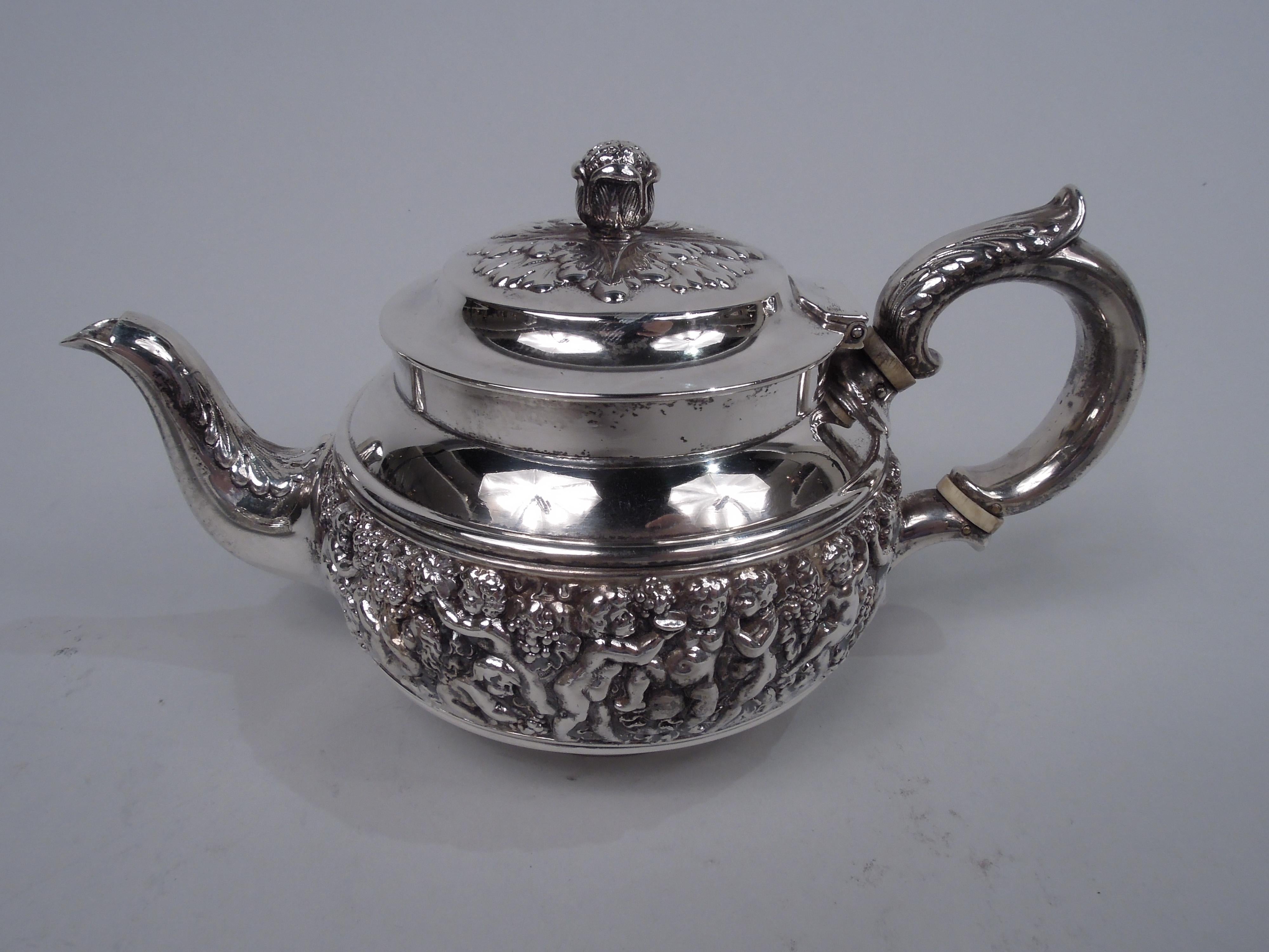 Tiffany Victorian Classical 3-Piece Sterling Silver 3-Piece Tea Set For ...