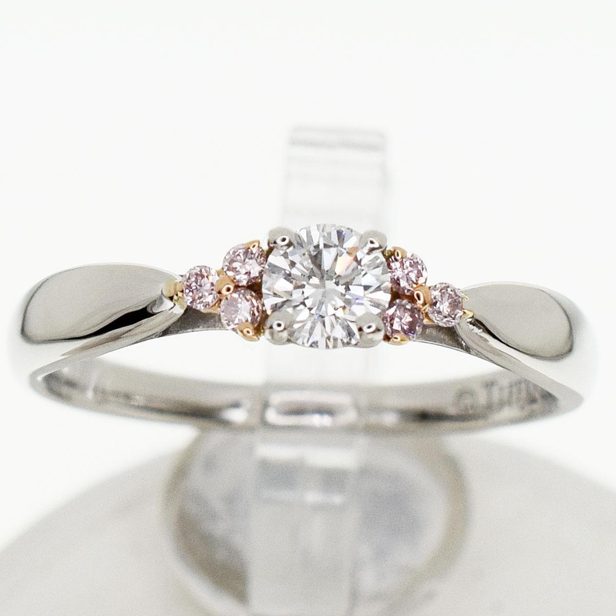 Tiffany and Co. Harmony Diamond Pink Diamond Ring Platinum Pink Gold For Sale at 1stDibs ...