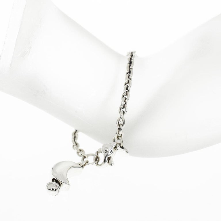 Tiffany and Co. Sterling Silver Moon Motif Bracelet at 1stDibs