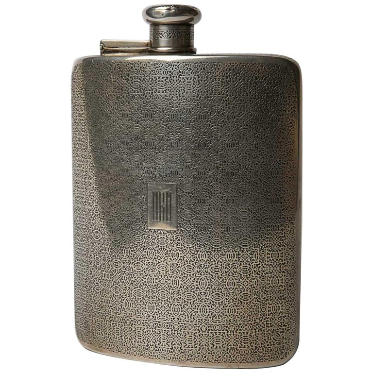 Tiffanys Studios Wihisky Flask at 1stDibs