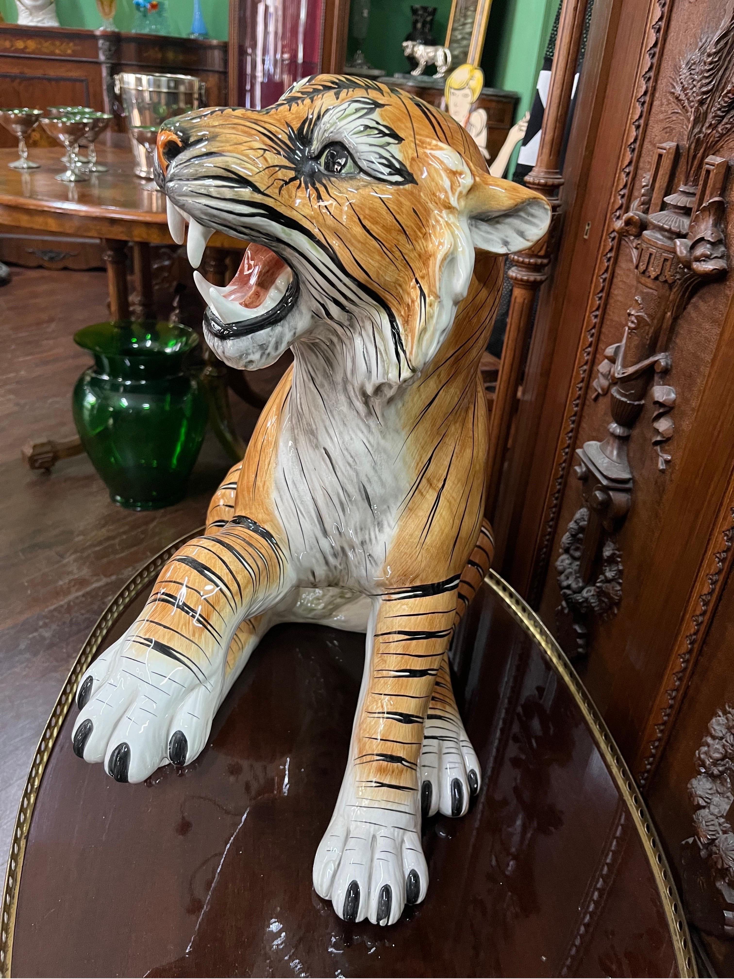 Tiger Ceramic, 1950s at 1stDibs