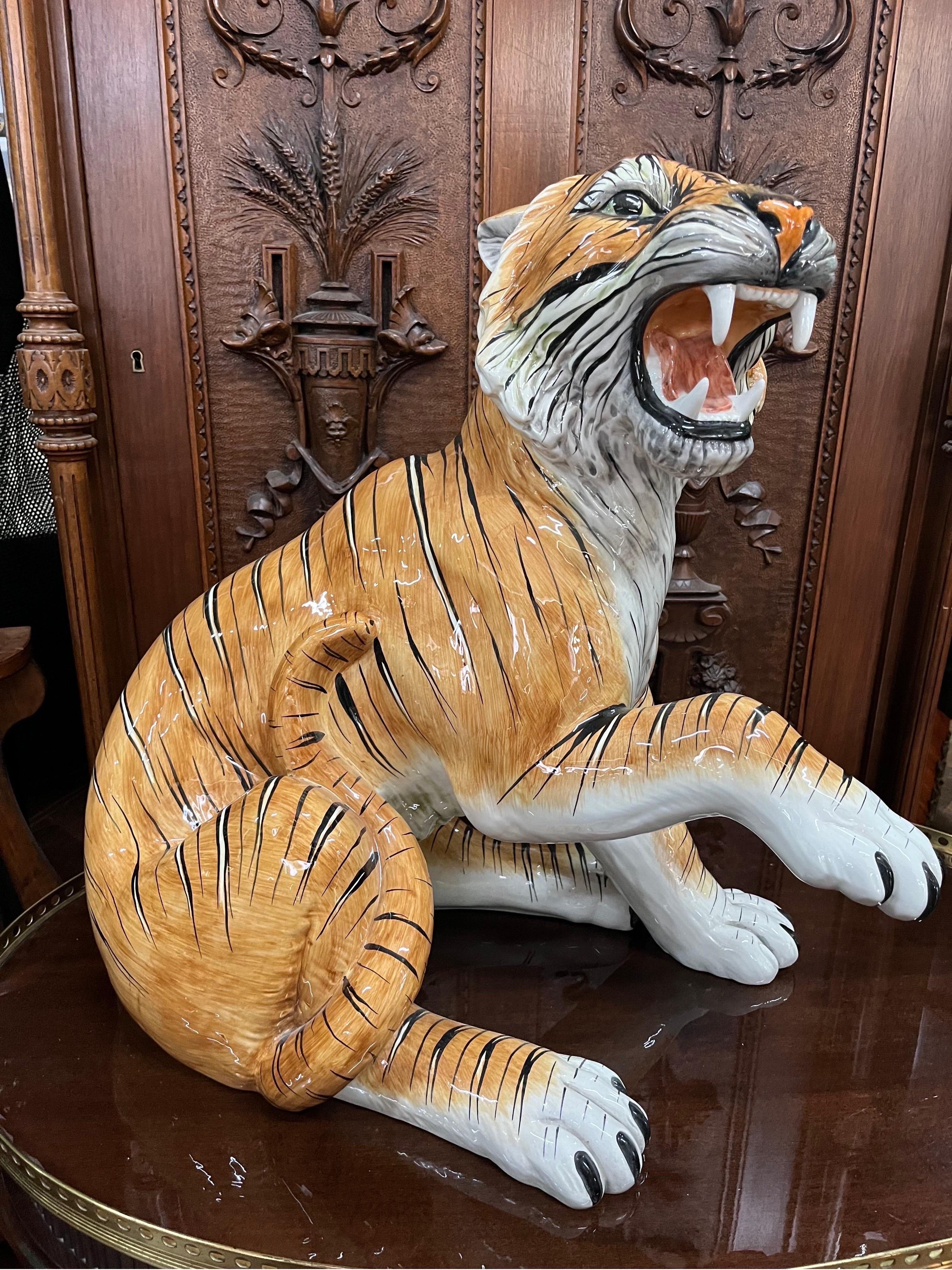Tiger Ceramic, 1950s For Sale at 1stDibs