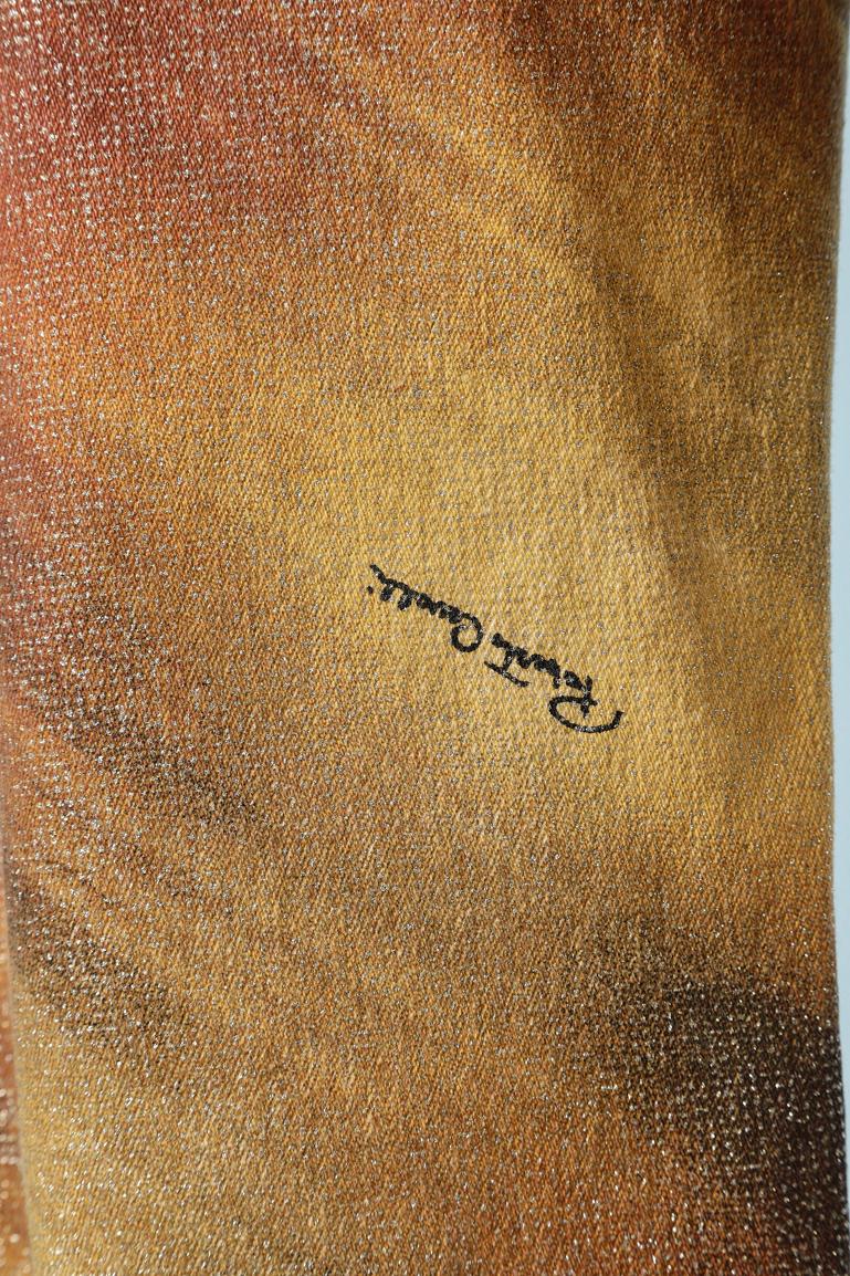 Tiger printed jean Roberto Cavalli at 1stDibs | roberto cavalli tiger ...