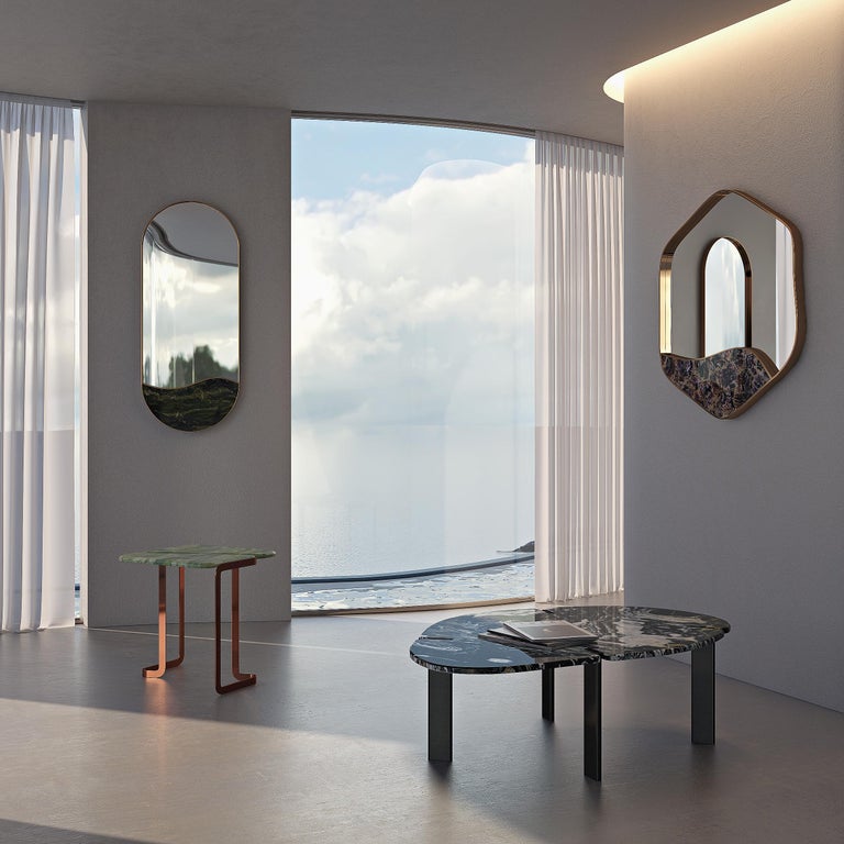 Tigris Side Table, Green Onyx For Sale at 1stDibs