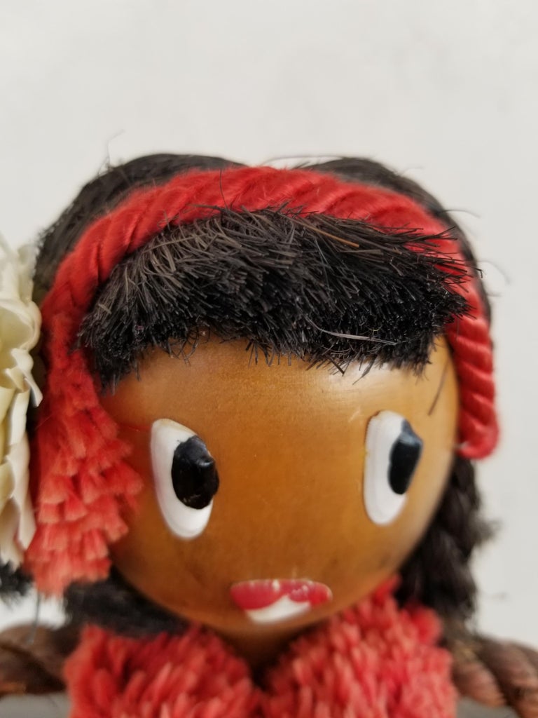 Tiki Hawaiian Hula Dancer Lamp For Sale at 1stDibs