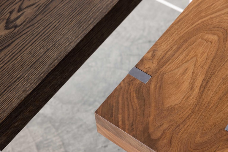 Tillikum Acrylic and Walnut Bench by Autonomous Furniture For Sale at ...