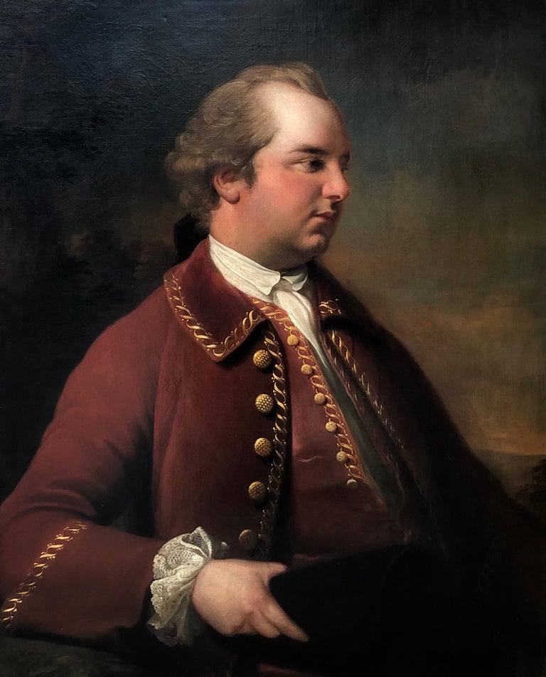 Tilly Kettle - Portrait of John and Elizabeth Hartley For Sale at 1stDibs